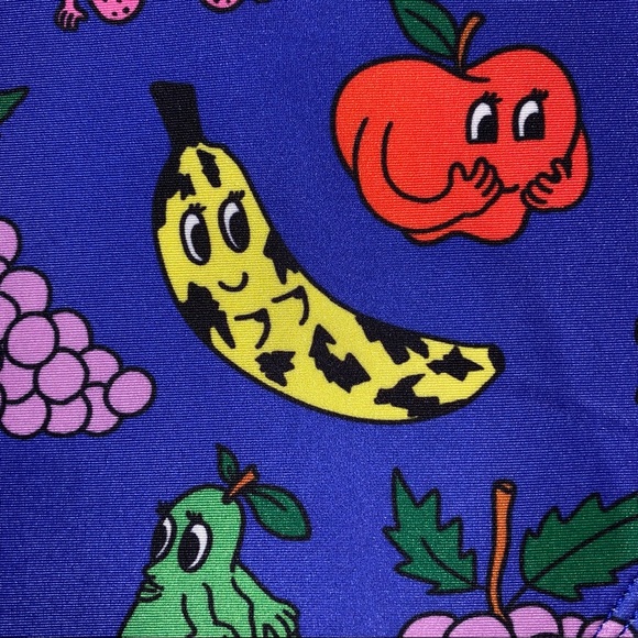 Hoaka Swimwear | Swim | Nwot Hoaka X Pony Smoothie Fruit Bikini Set S ...